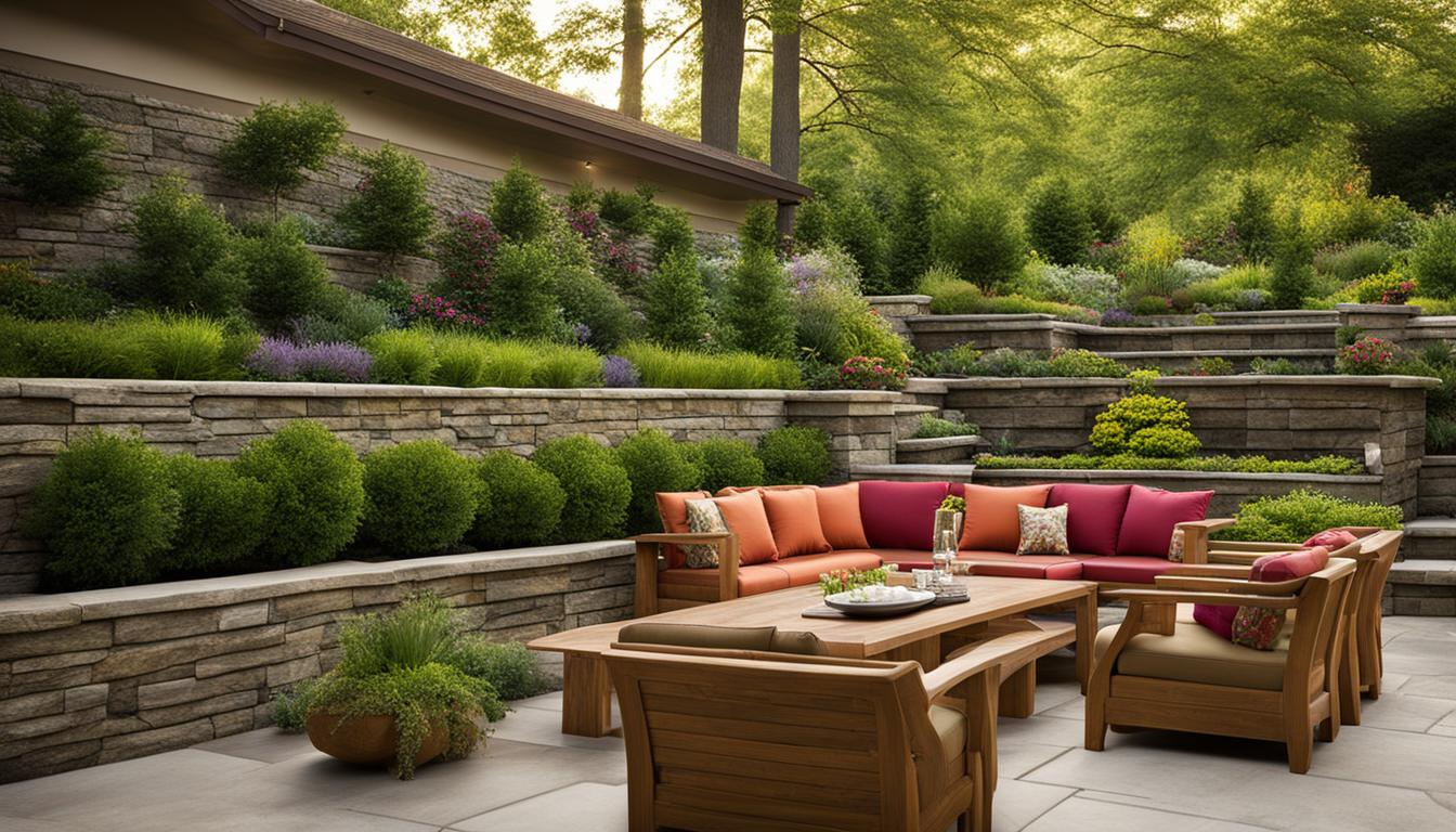 Enhancing Your Patio with a Retaining Wall Seating Area